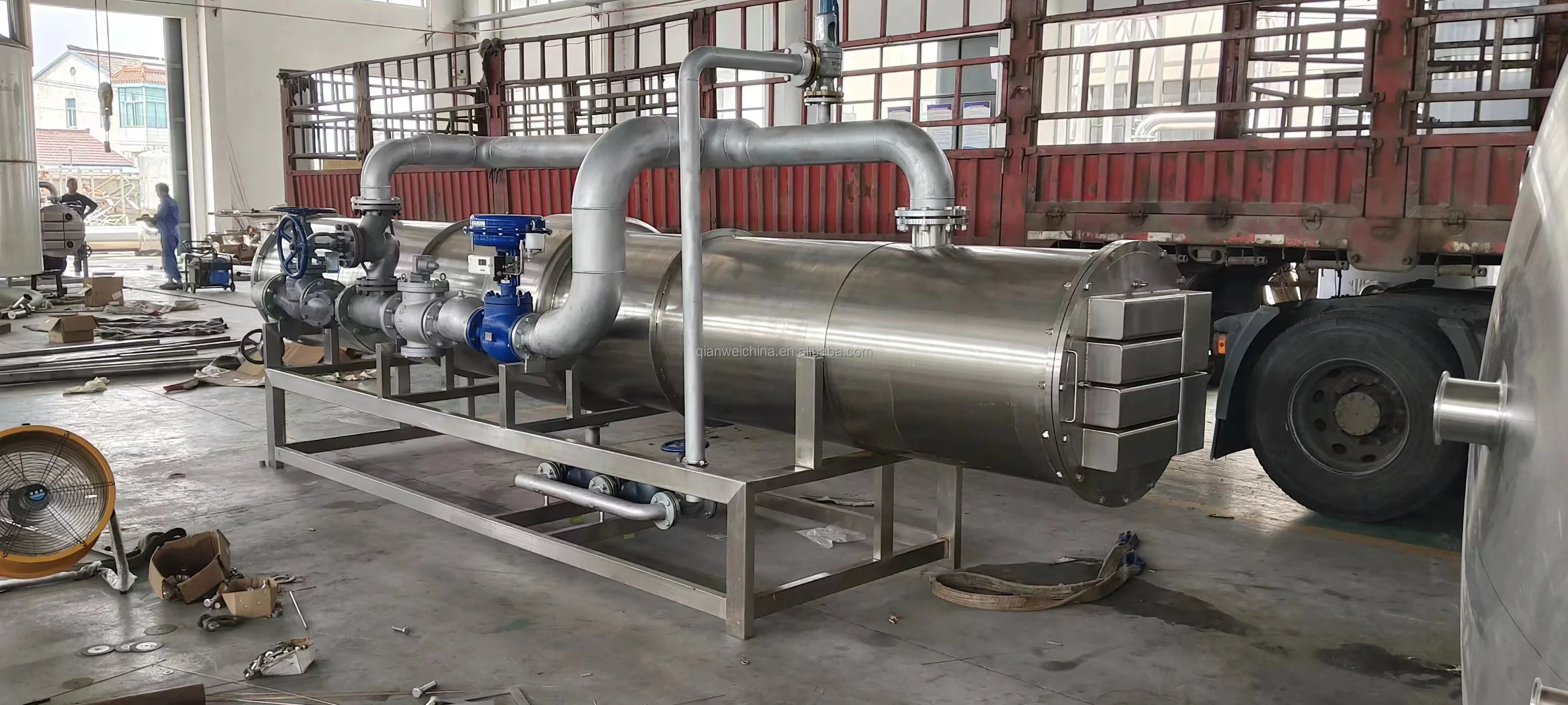 Tomatoes Concentrate Processor Automatic Production Tomato Process ...