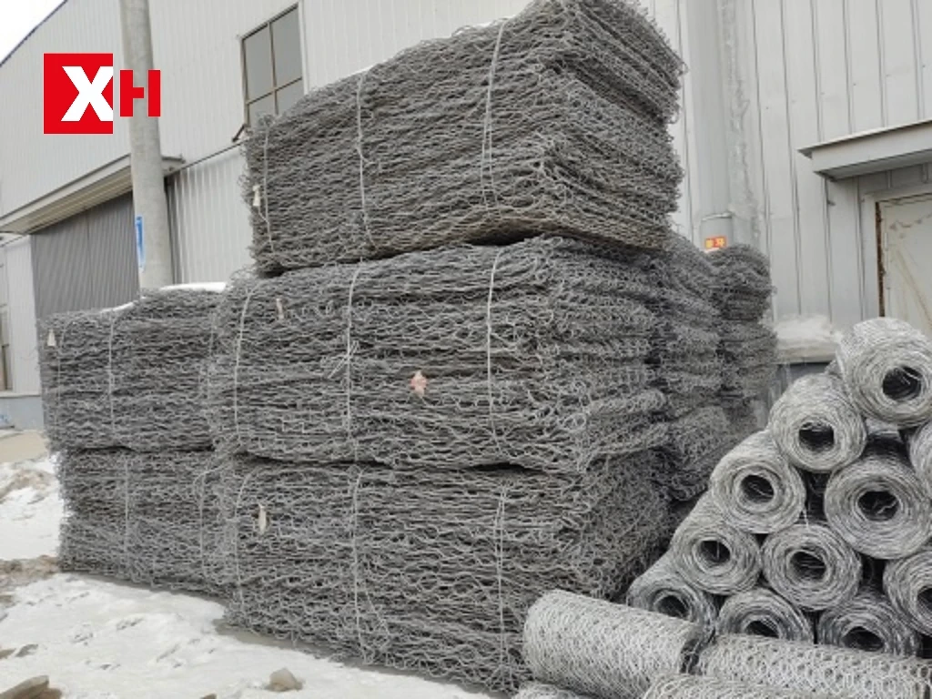 China Factory Galvanized Welded Rock Gabion Basket Garden Beautiful ...