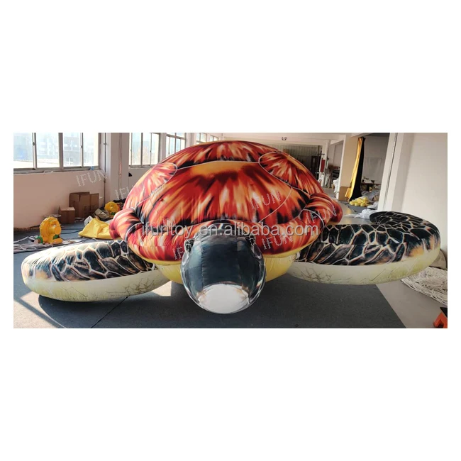 Ocean Theme Customized Inflatable Turtle Cartoon For Summer Party Event ...