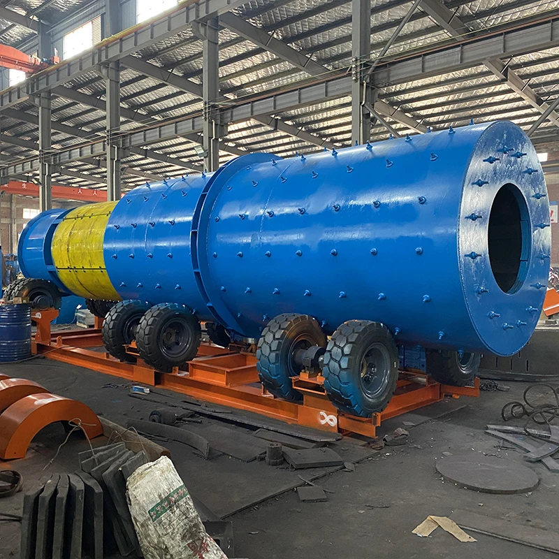 Rotary Scrubber Clay Ore Rotary Scrubber Diamond washing Process Plant ...