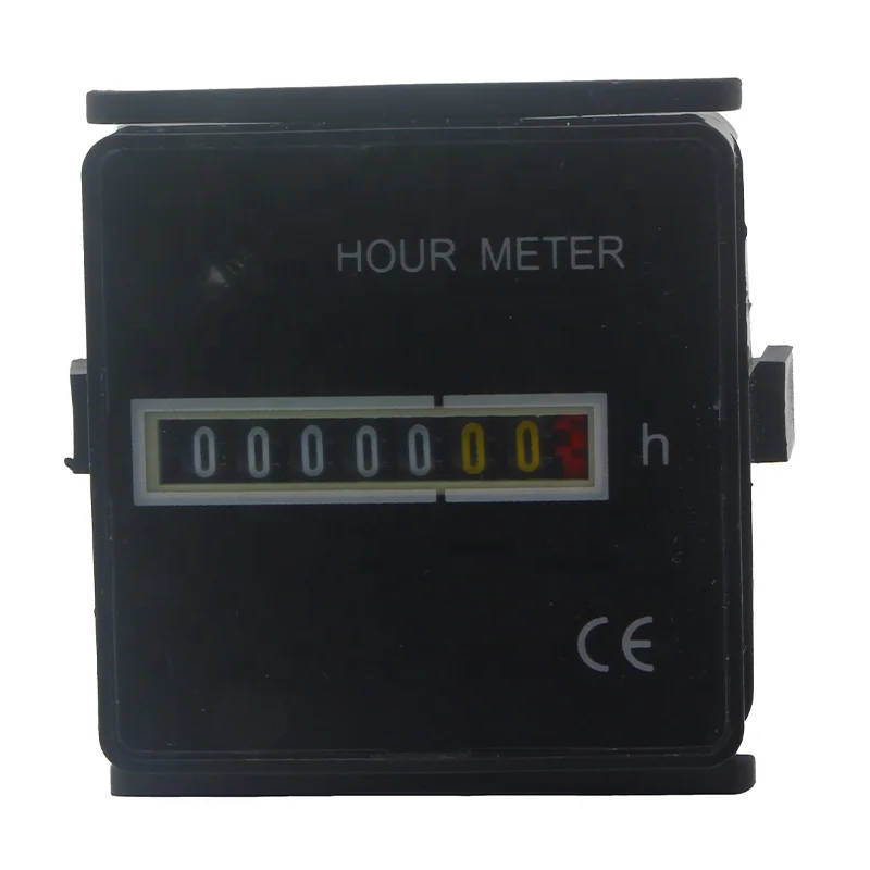 Din Rail Type Dc 10v-60v Dc 24v Timer Industrial Hour Meter Hm-2 - Buy Tachometer Rpm Digital ...