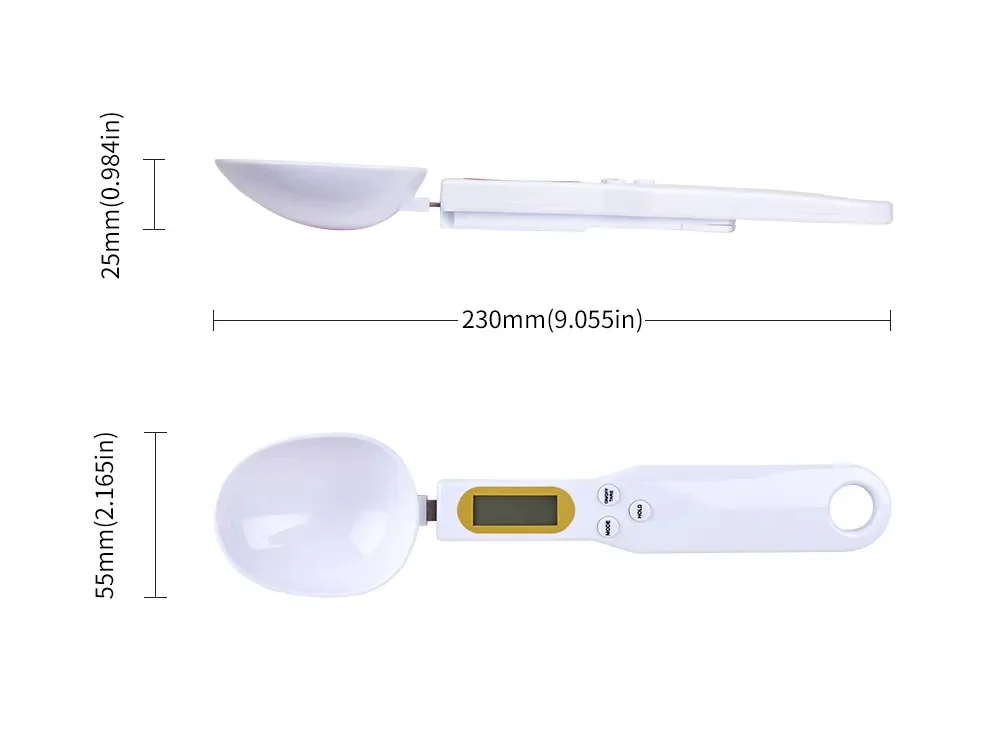 Digital Spoon Scale 500g 0.1g Electronic Kitchen Scale Spoon For ...