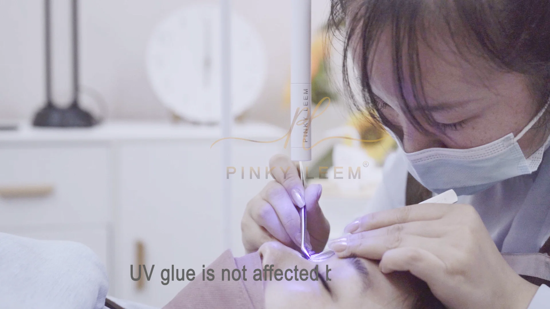 Pinky Leem Custom New Led Purple Lash Glue With Eyelash Extension Fast ...