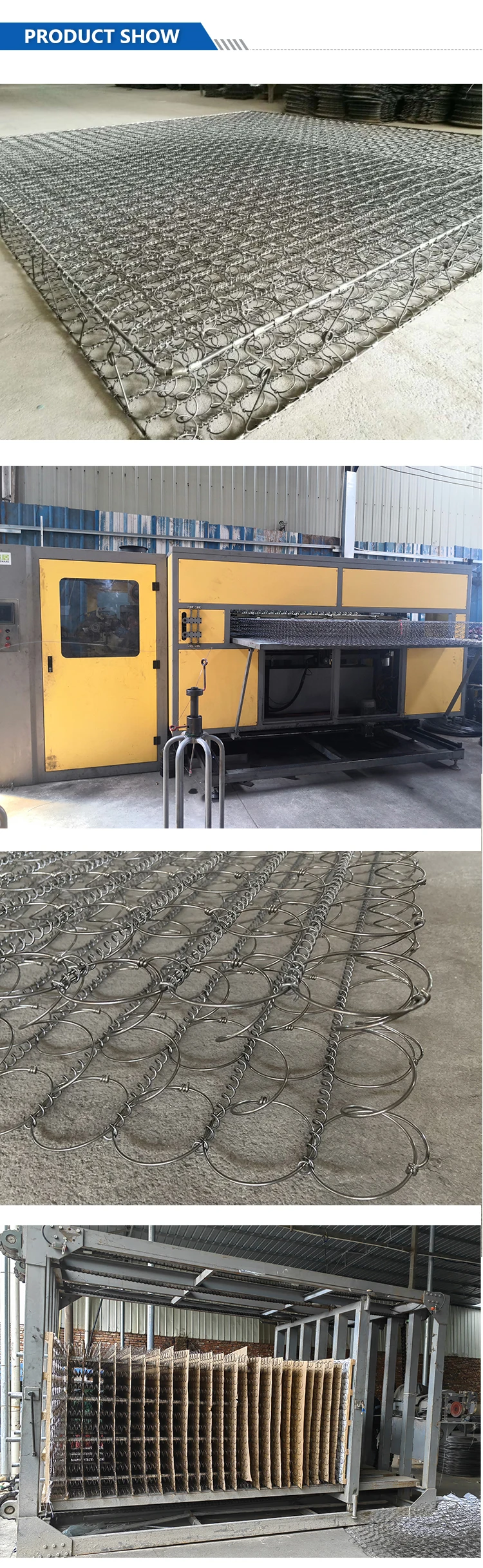 Factory Directly Sales Of Compressed Or Rolled Up Bonnell Spring Units ...