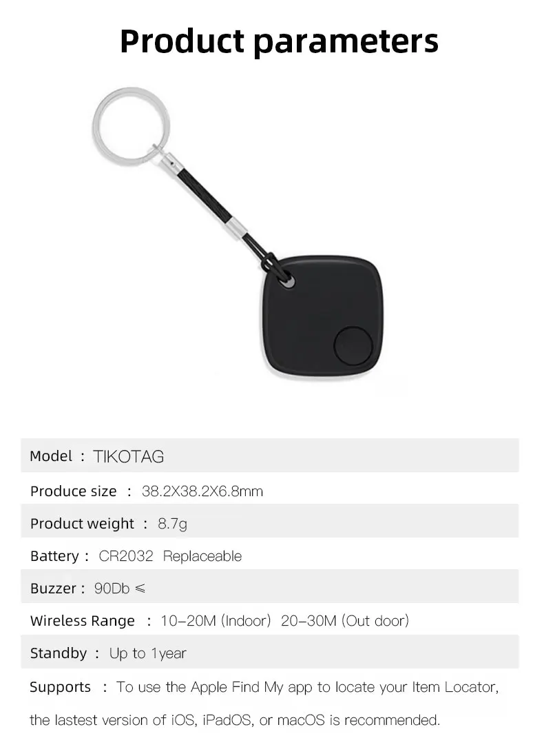 Air Tag Mini Tracker - Smart Long Distance Tracking