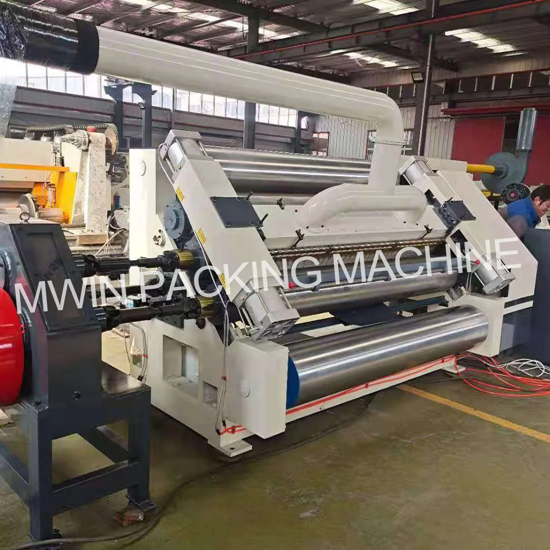 280 Type Finger Single Facer Corrugated Paper Product Making Machinery ...