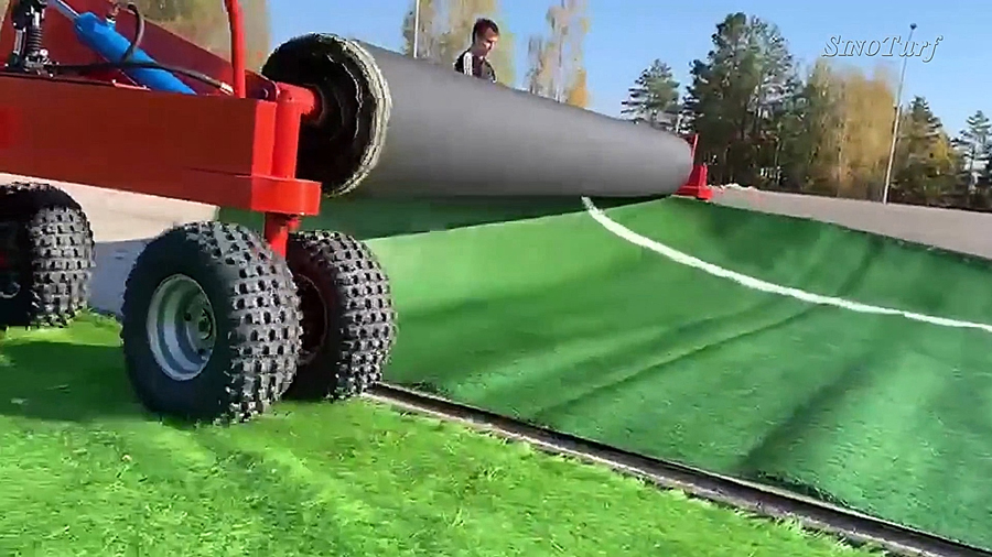 Grass Transporter Small Artificial Turf Transport Machinery Football ...
