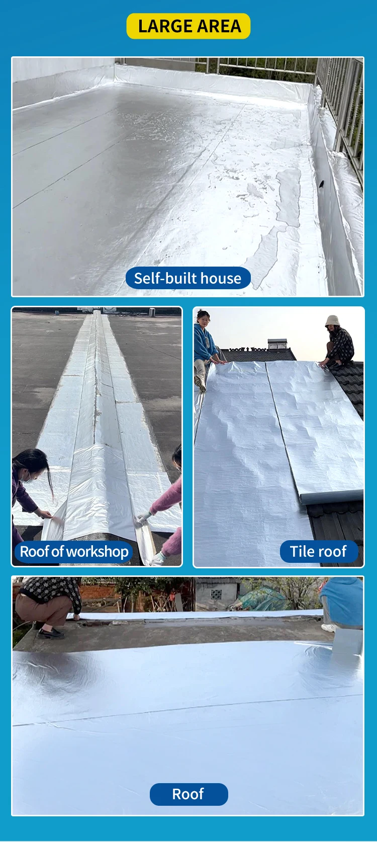 Sbs Waterproofing Membrane Roof Bridge Asphalt Waterproofing Membrane Improved Composite Asphalt ...