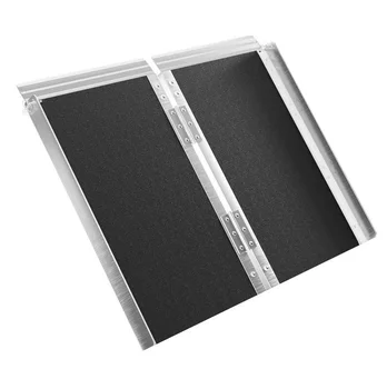 Folding Lightweight Aluminum Wheelchair Ramp Electric Wheelchair Ramp ...