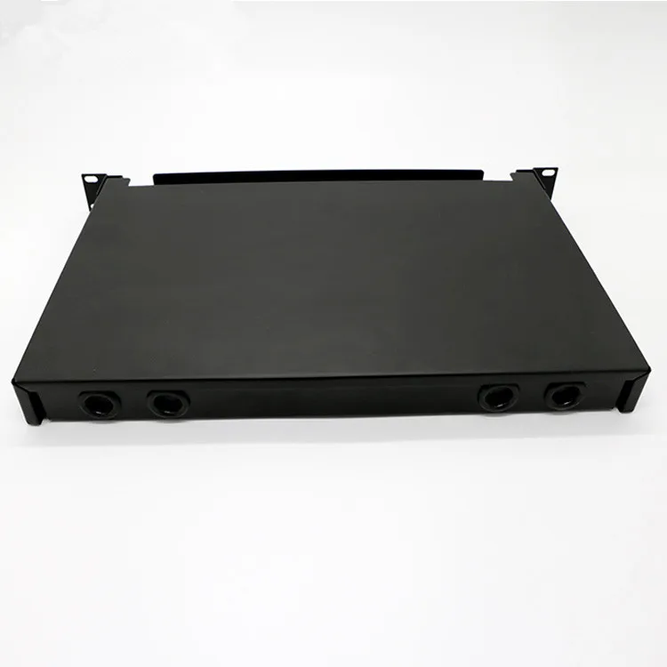 1U Rack Mount OTB 12 24 Core Fiber Optical Access Box