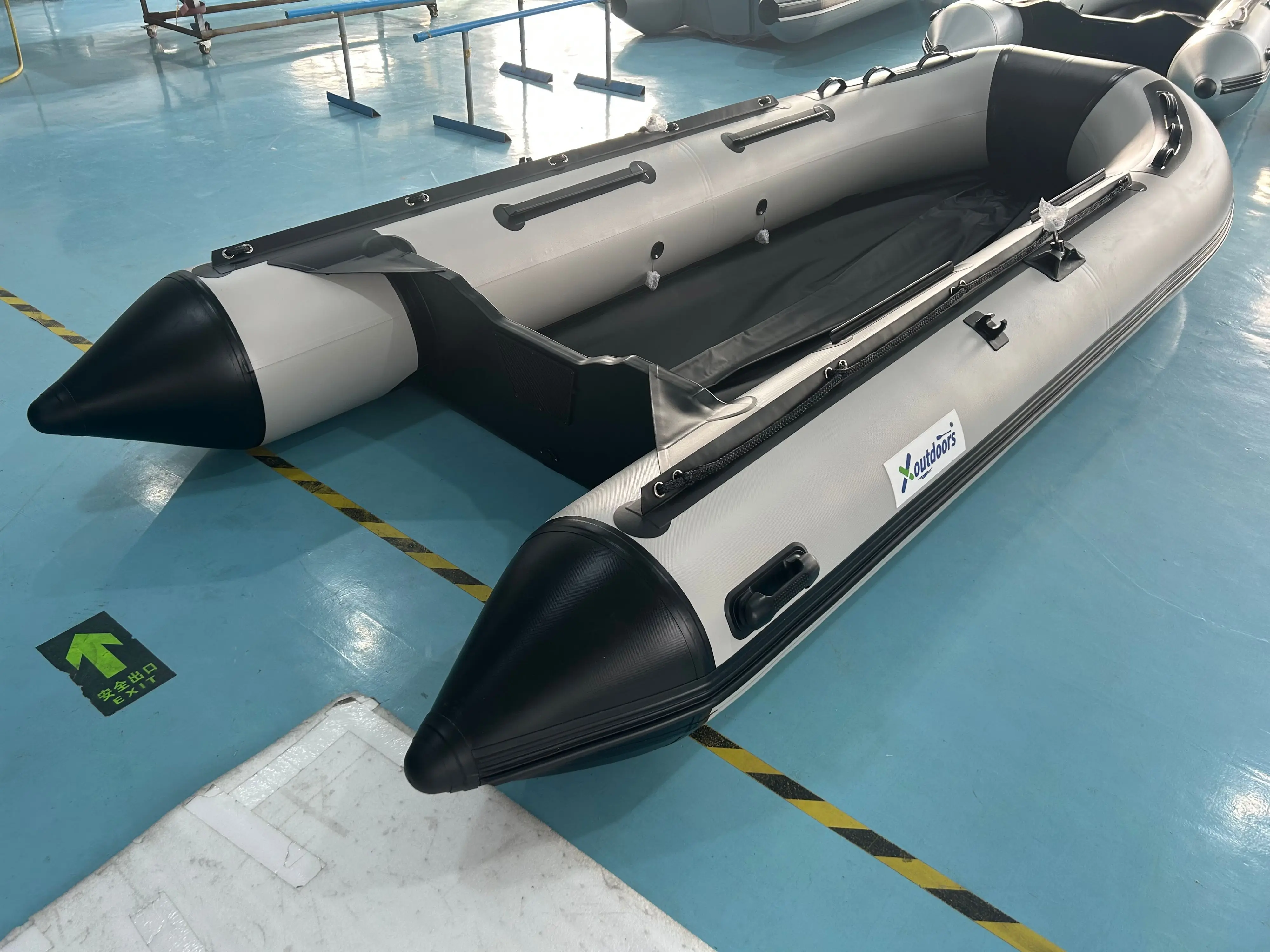 4m Inflatable Boat Raft with Aluminum Floor for Water Entertainment & OEM