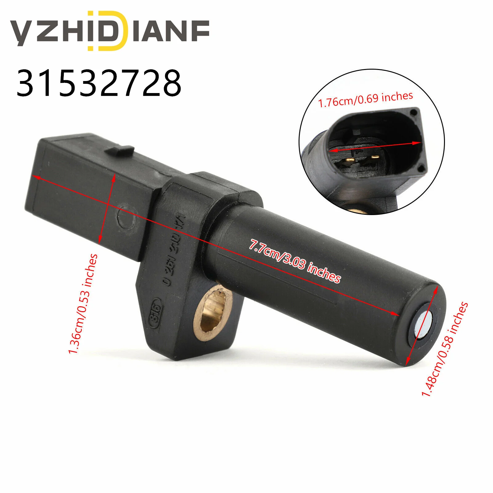 Crank Shaft Crankshaft Position Sensor Pc497 31532728 0031532728 ...