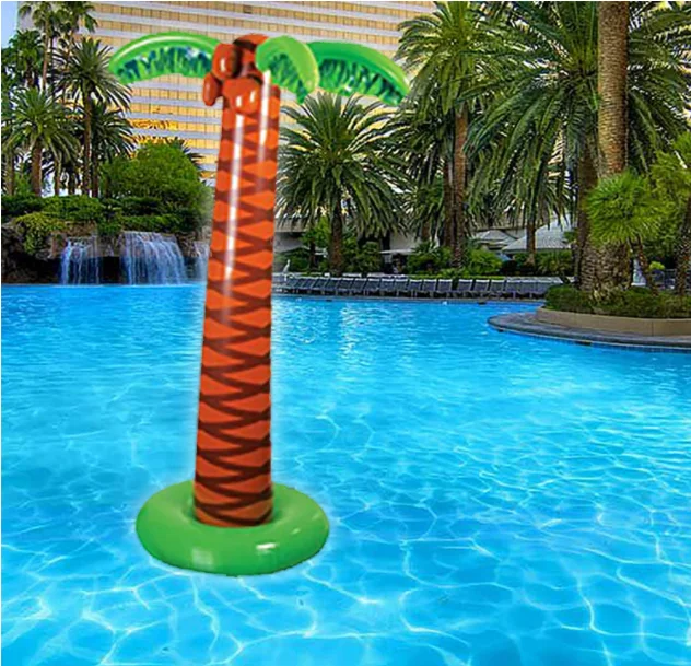 Inflatable Palm Trees With Surfboard Large Palm Tree 5 Ft/66 Inches ...