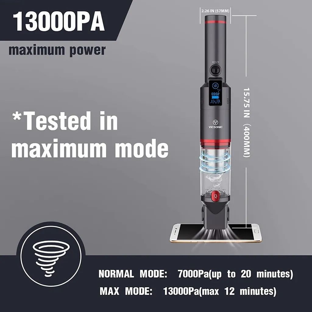 RTS Hidrolavadora Handheld Portable Mini Cordless Car Vacuum Cleaner ...
