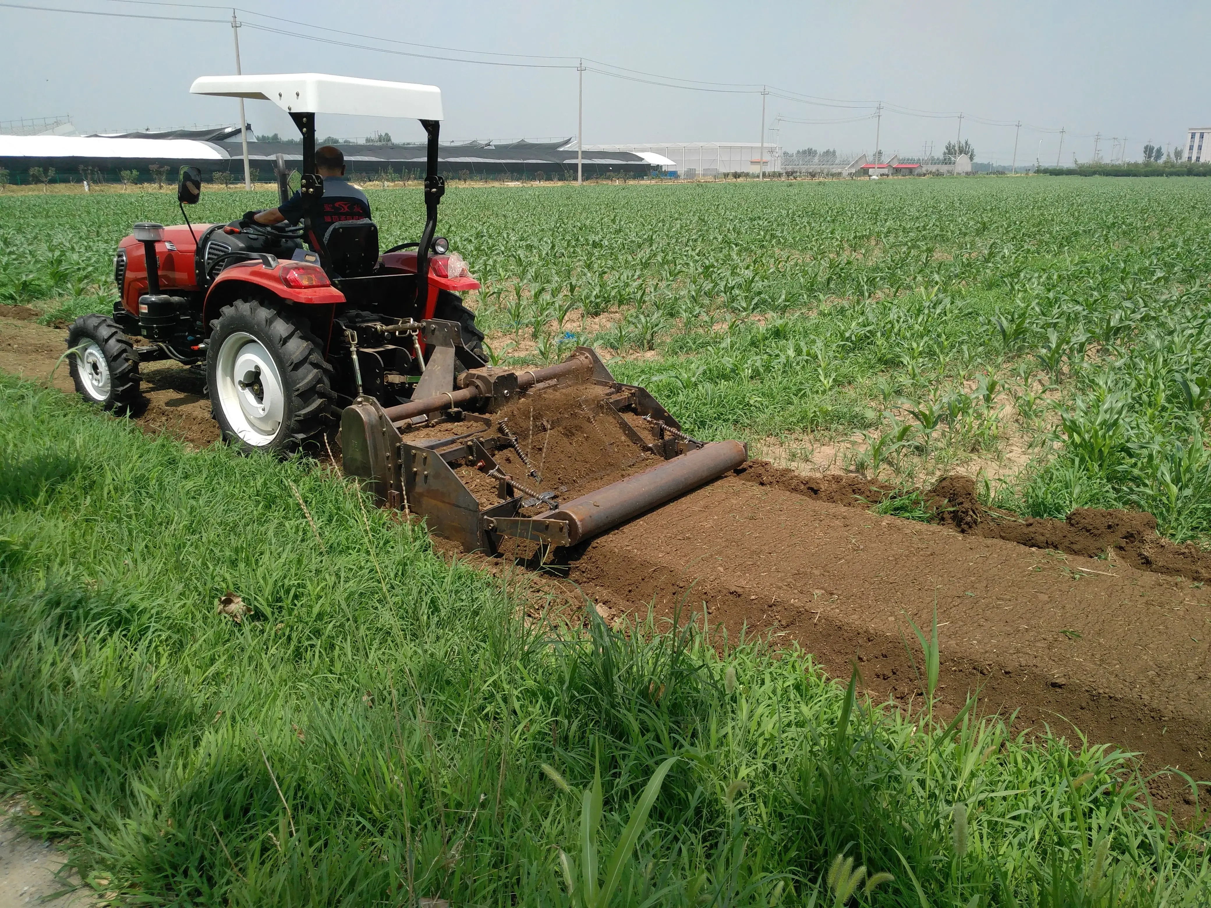 Tractor Rotary Bed Former Machine - High Productivity