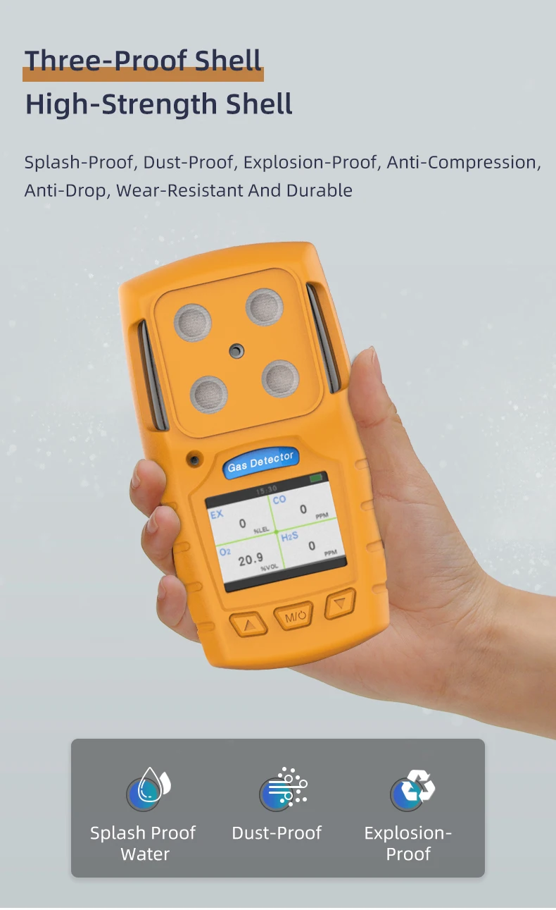 Safewill Wholesale Electrochemical Multi Gas Analyzer 4 in 1 Gas ...