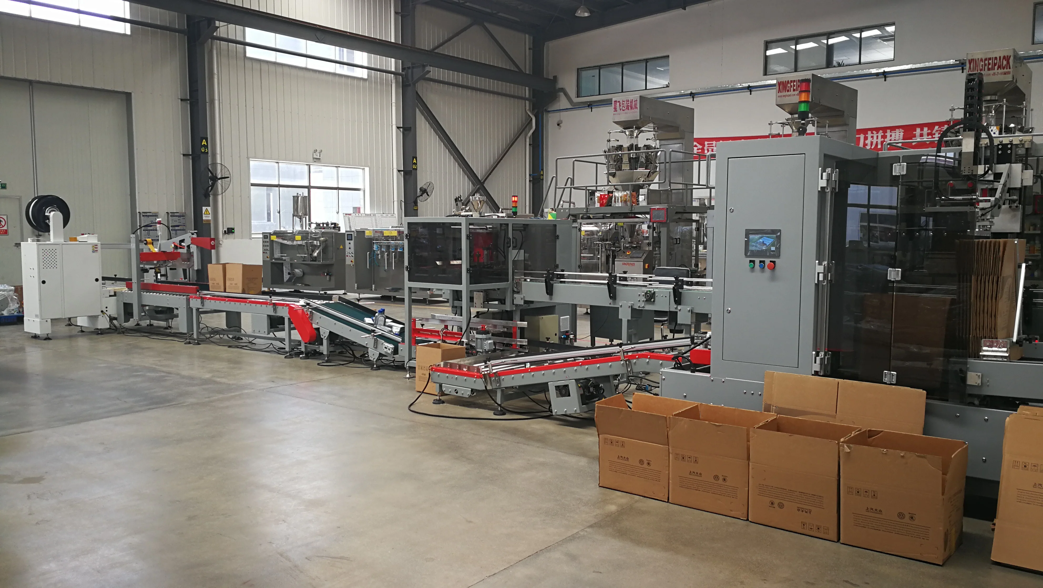 Fully Automatic Carton Box Fold Packing and Sealing Machine for Top Lid ...