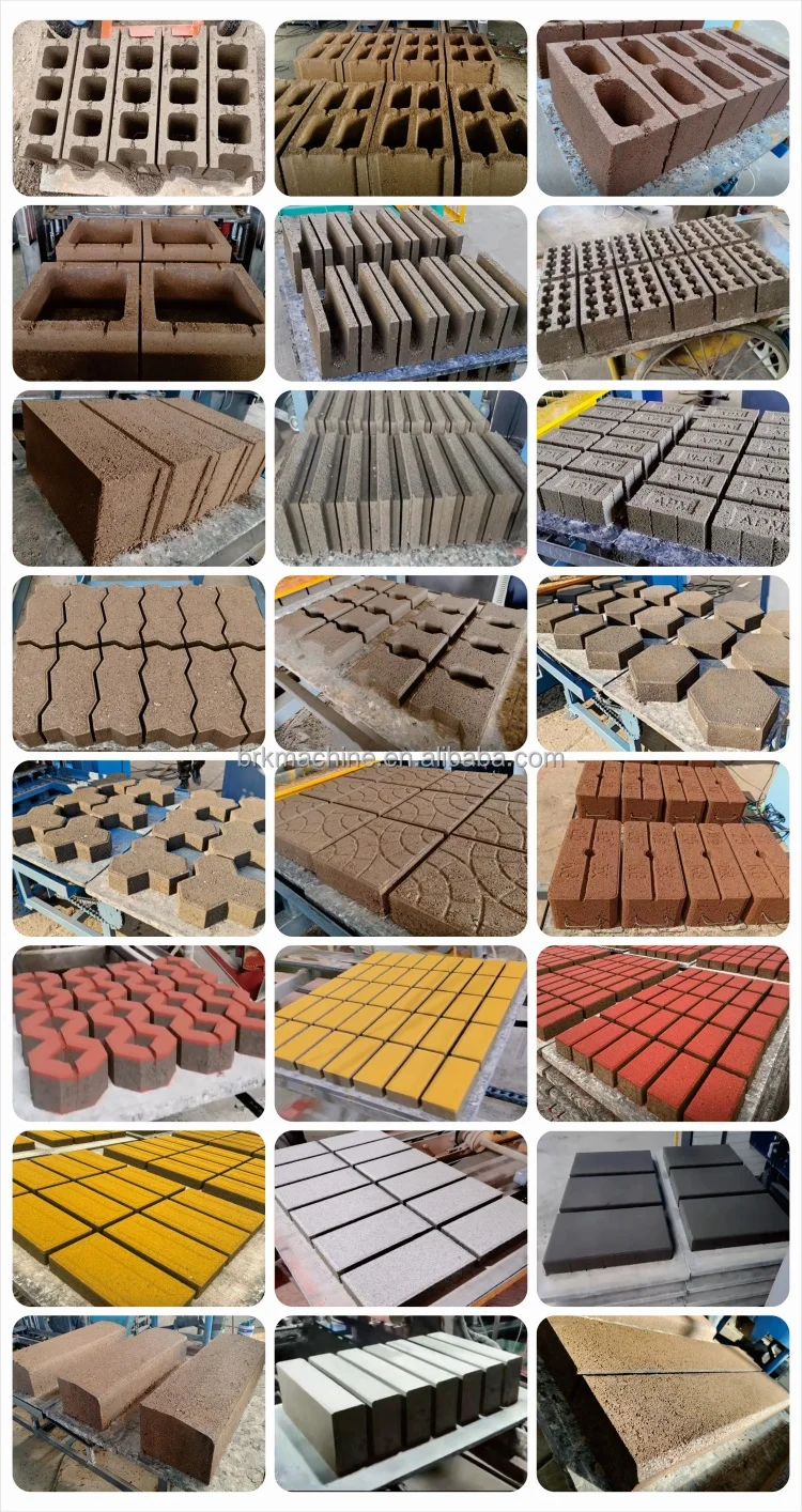 QT5-15 Block Making Machine with Mixer and Block Making Machine Fully ...