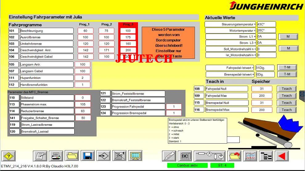 Jungheinrich Judit 4 Diagnostic Kit - Efficient Forklift Tool