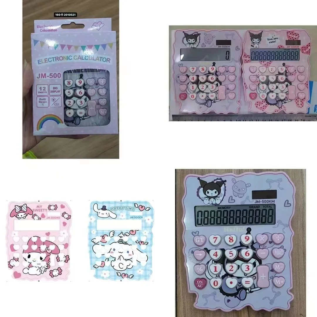 Cute Cartoon Cinnamoroll Kuromi Electronic Computer Kawaii Students ...