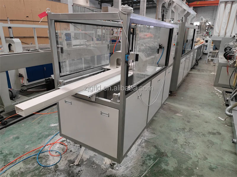 Plastic PVC Cable Trunking Profile Making Machine/UPVC Tray/PVC Duct ...