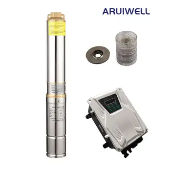 Solar Deep Well Pump Dc48v Photovoltaic System Pumping Submersible Pump ...