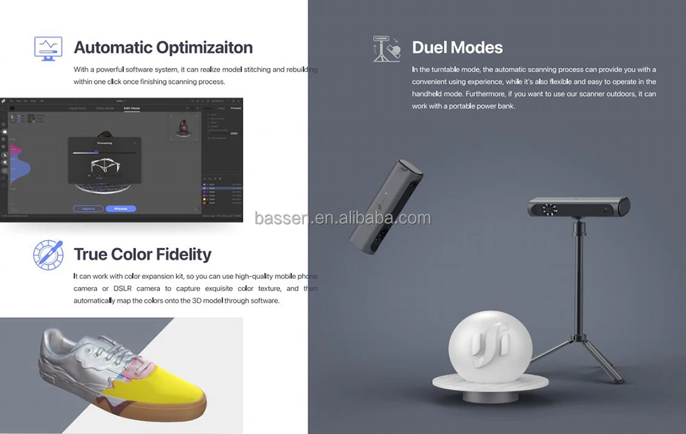 Professional 3d Digitizing Solution Handheld 3d Scanner For Ender 3d ...