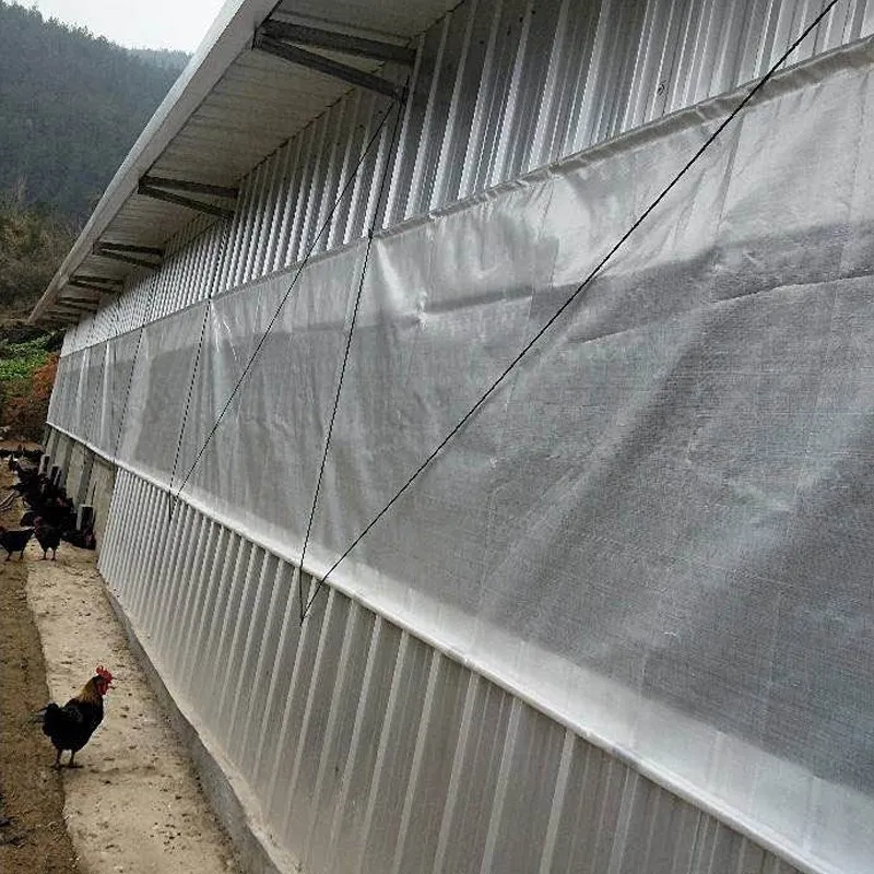 Lvju Transparent PE Chicken Poultry House Curtain