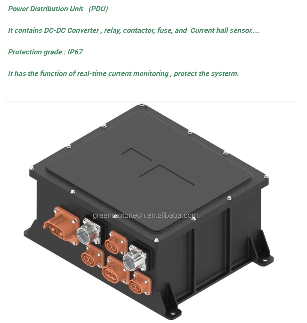 45KW Driving System for Electric Car, Liquid Cool Motor, Controller ...