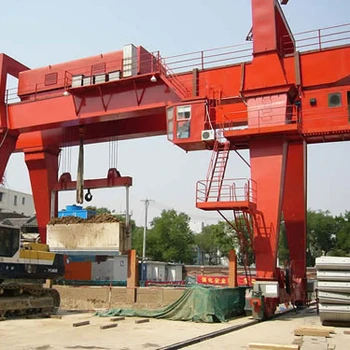 Rmg Type 30 Ton Port Container Crane Rail Mounted Gantry Crane - Buy ...