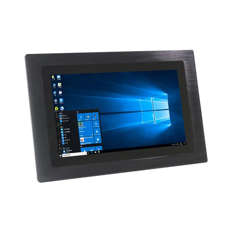 10 Inch Industrial Touch Screen Computer All In One Panel Pc With X86 ...