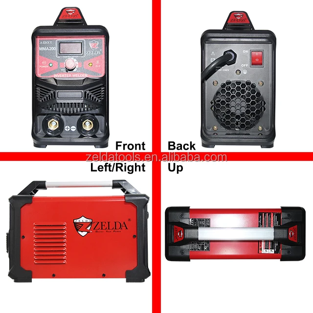 MINI Welder Small Portable Handheld 220V 250A Inverter IGBT ARC Welders ...