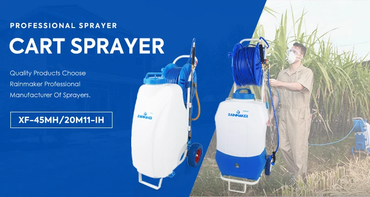 20 Liter Agricultural Battery Trolley Sprayer Plastic Rechargeable ...