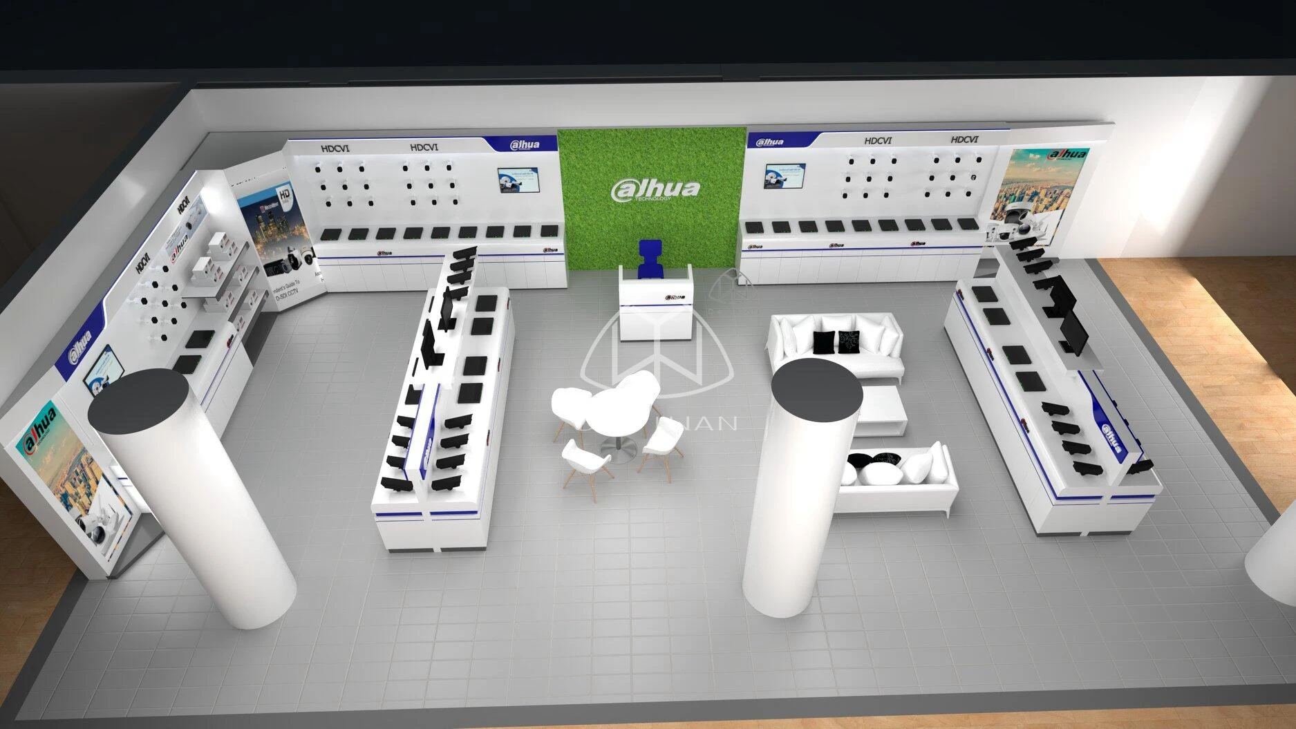 Cctv Store Design Cctv Surveillance Display Showroom Cctv Camera ...