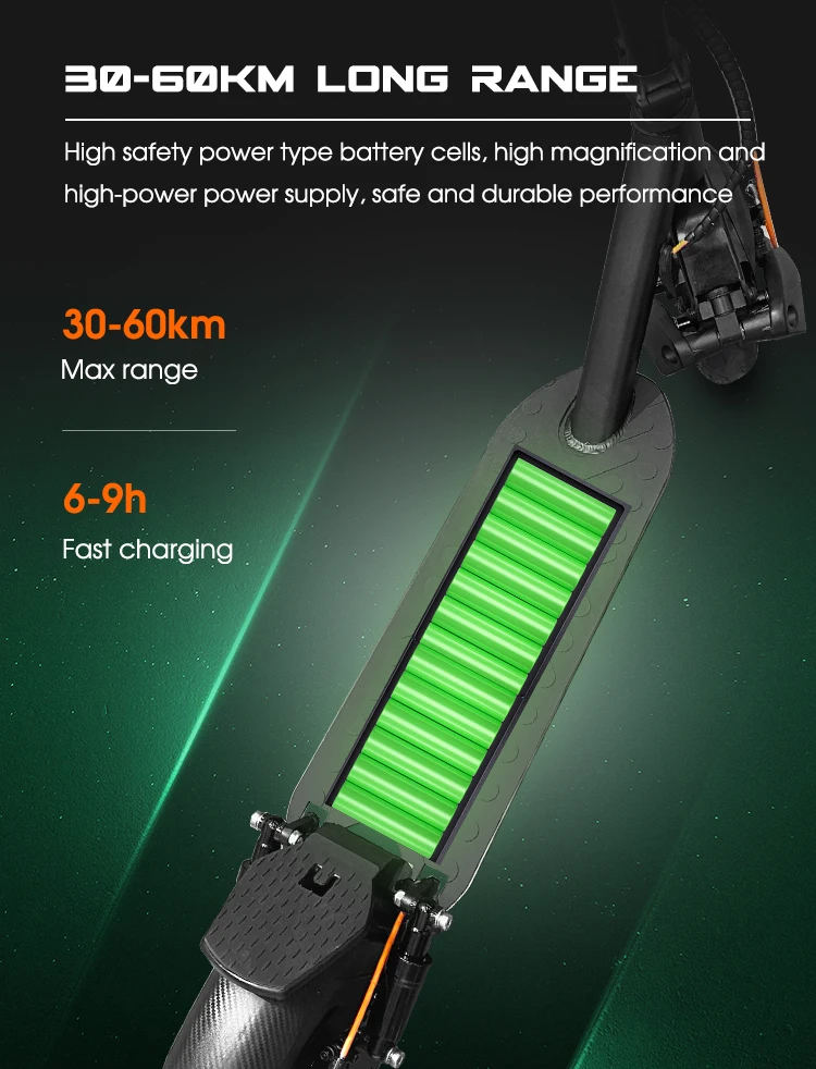 2025 off-Road Scooter E9GS - 500w Power, Foldable, Waterproof