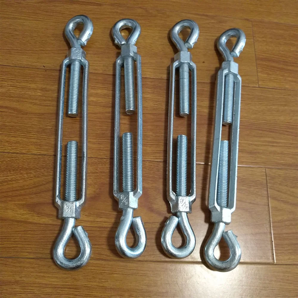 Open Body Wire Rope Turnbuckles Riggings 3/4" Galvanized Steel ...