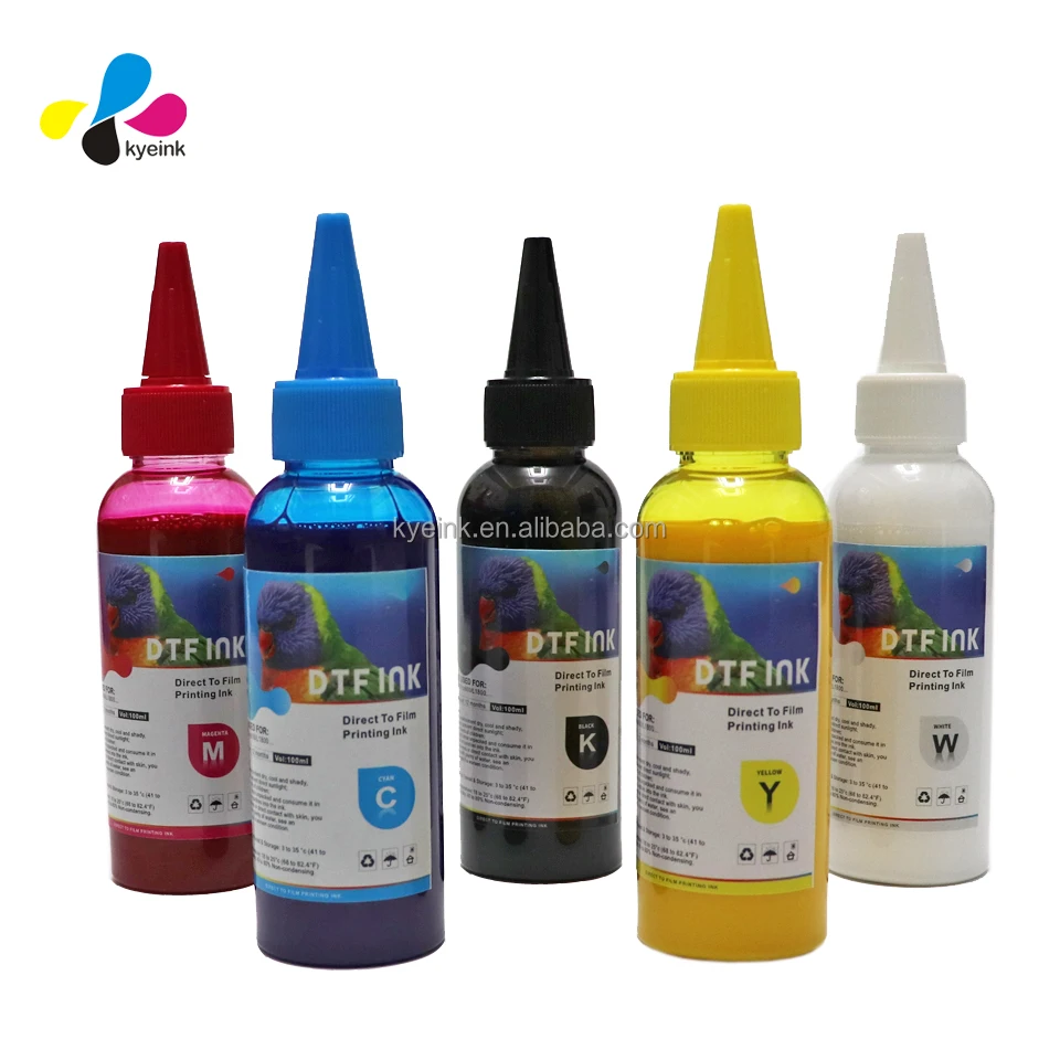 Dtf Pigment Ink Transfer Film Tinta Dtf Ink for Epson I3200 Xp600 L805 L1800 1390 Printers Dtf ...