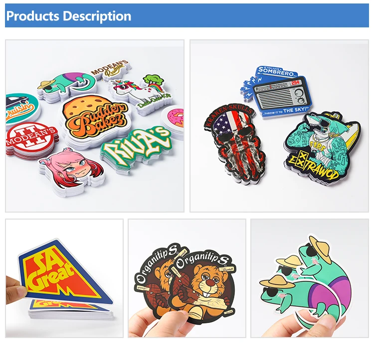 Company Design Labels Cartoon Waterproof Sticker Logo Adhesive Label ...