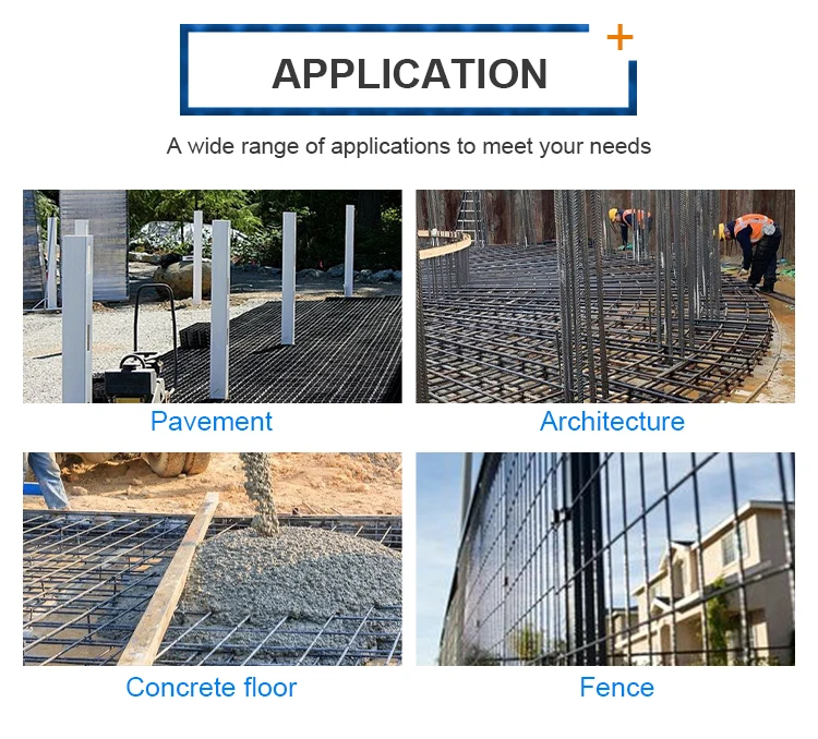 Rebar Concrete Reinforcement Welded Wire Mesh Factory A98 SL72 Steel ...