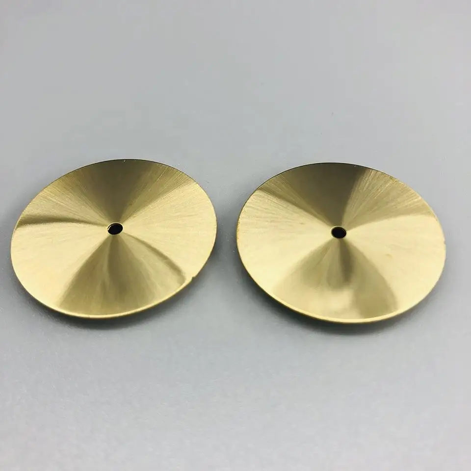 Custom Brass Watch Dials - NH35 33mm Blank Faces