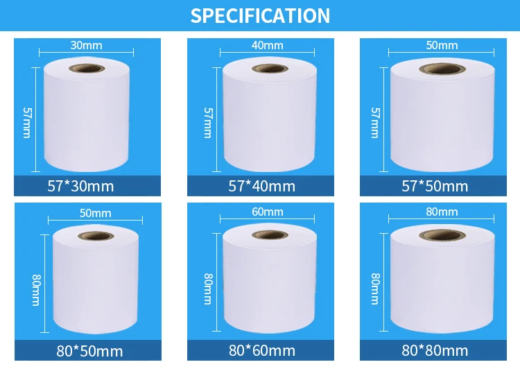 Wholesale 57x40 Mm Thermal Paper Receipt Rolls Pos Thermal Paper Rolls ...