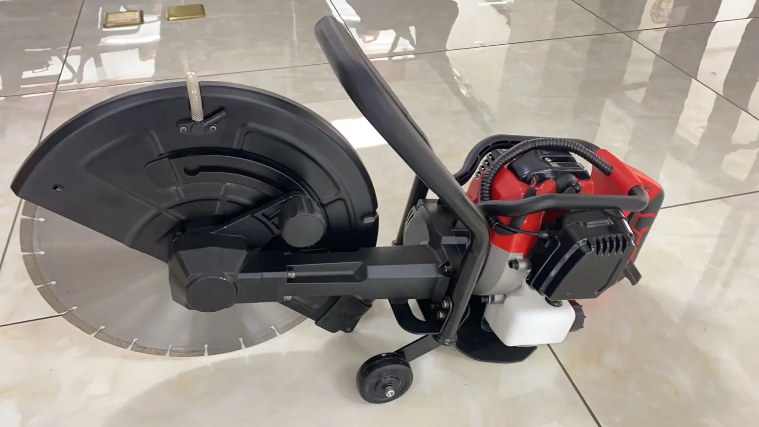 Single Cylinder Two Stroke Engine Power 400mm Blade Concrete Wall ...