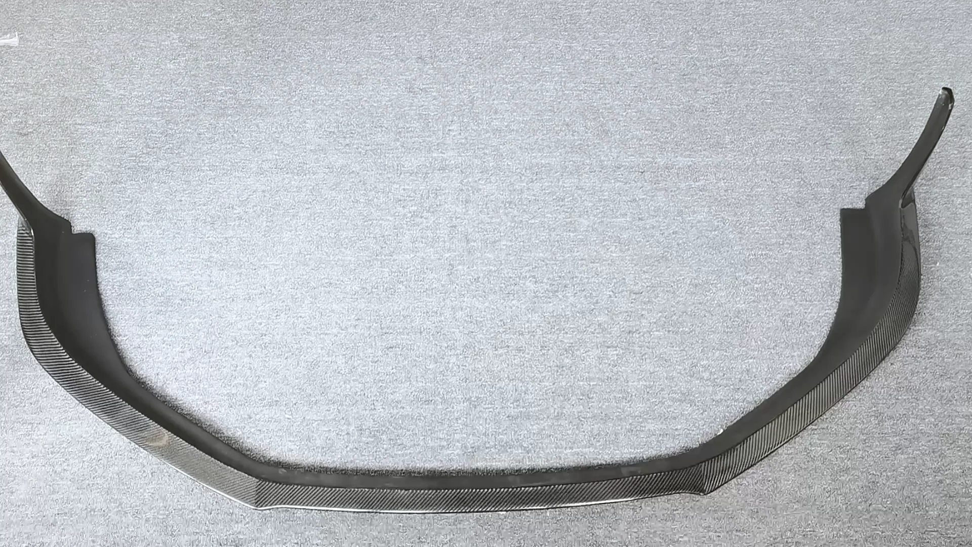 C Style Carbon Fiber Front Bumper Lip For Porsche 718 Boxster Cayman ...