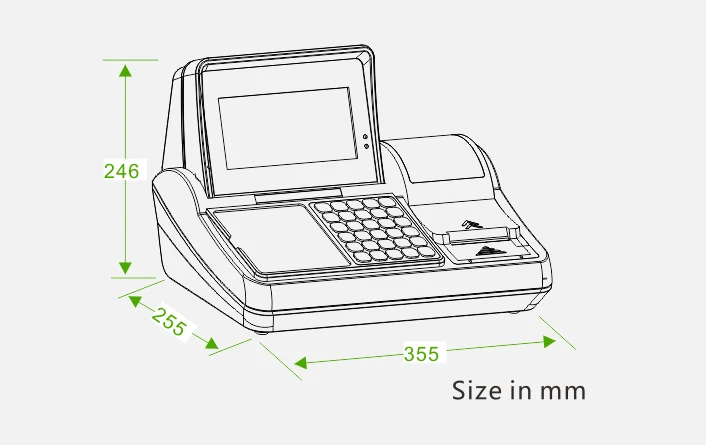 Weighing Scale With Rs232 Interface and Printer Industrial Weighing ...