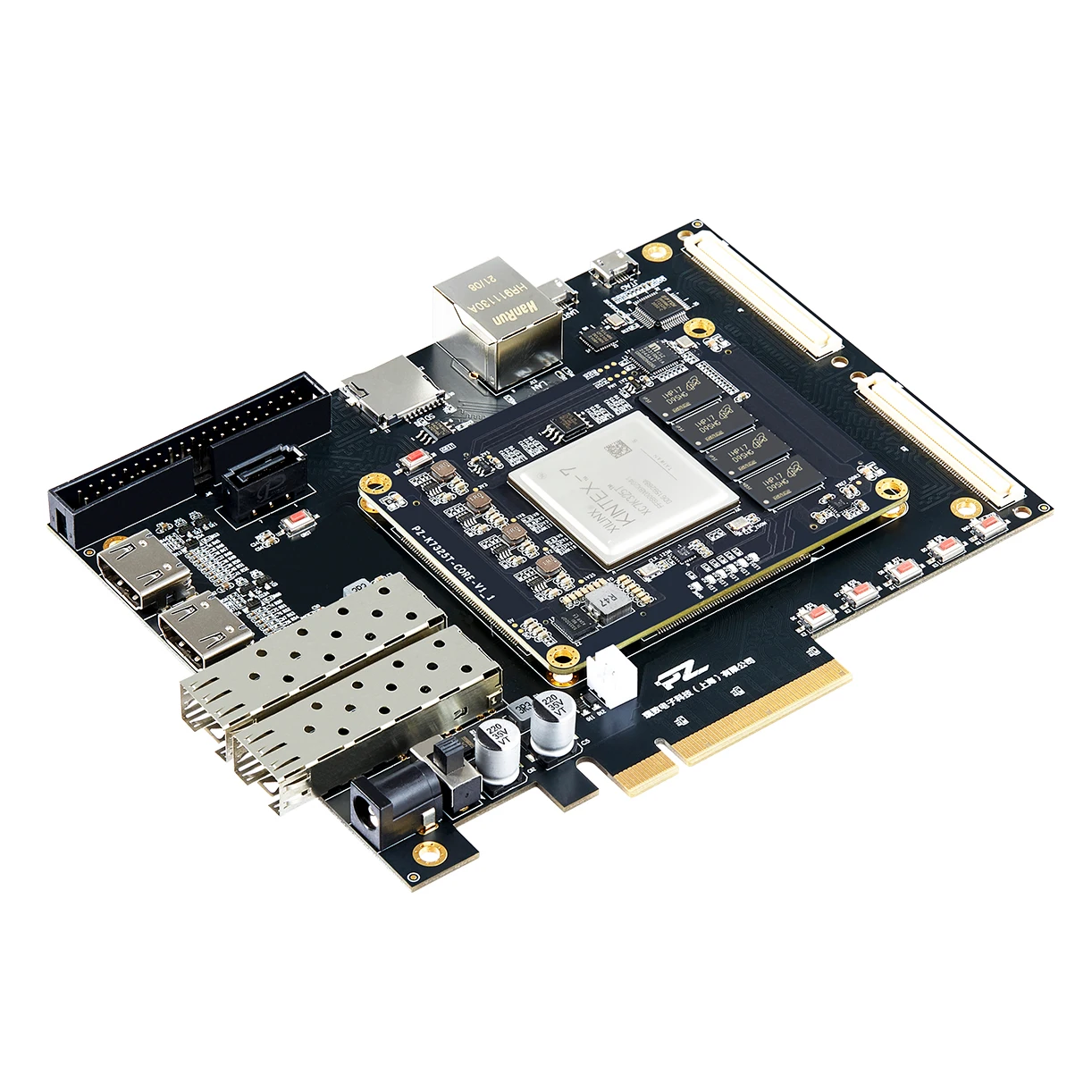 普治7k410t卡xilinx Kintex 7 Xc7k410 Fpga开发板k7 410t Pcie Usb Sfp K410t - Buy Fpga开发套件,Fpga开发板,Kintex ...