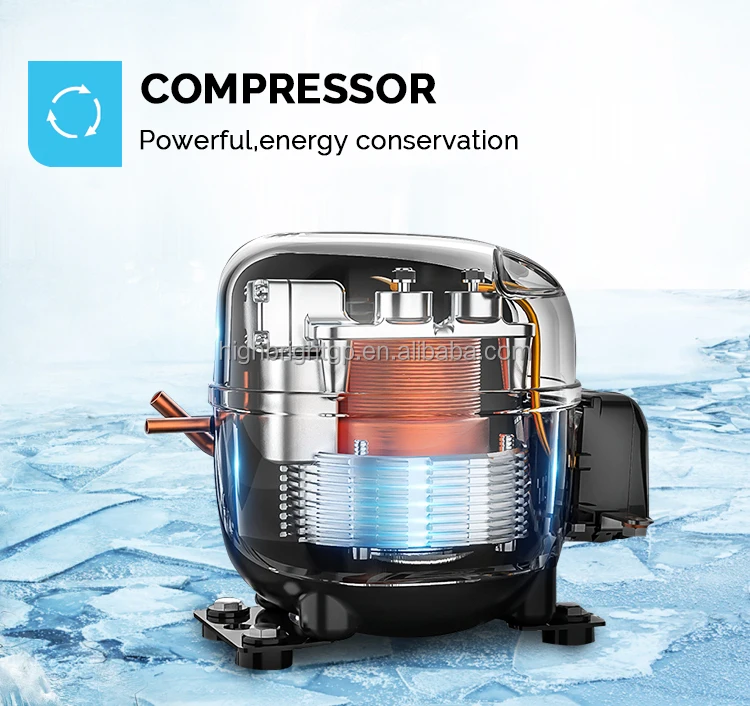 Energy Saving R290 Refrigerant Cold Drink Display Glass Door Chiller ...