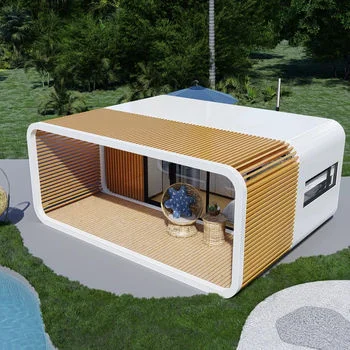 Luxury Prefab Houses 20ft/40ft Prefab House Modulat Tiny Homes Steel ...