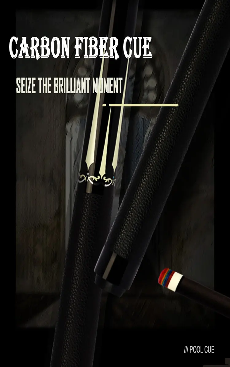 NO.16 Feng Mang Carbon Fiber Cue - Sharpness & Customization
