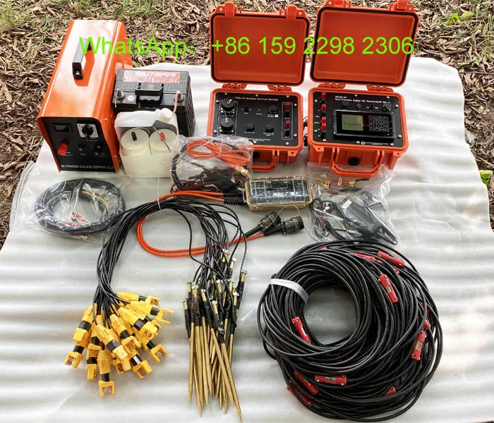 2D Multi-electrode Resistivity and IP Survey Instrument Geophysical ERT ...