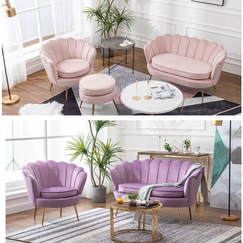 Sedia Conchiglia Rosa - Comfort and Style for Living Room
